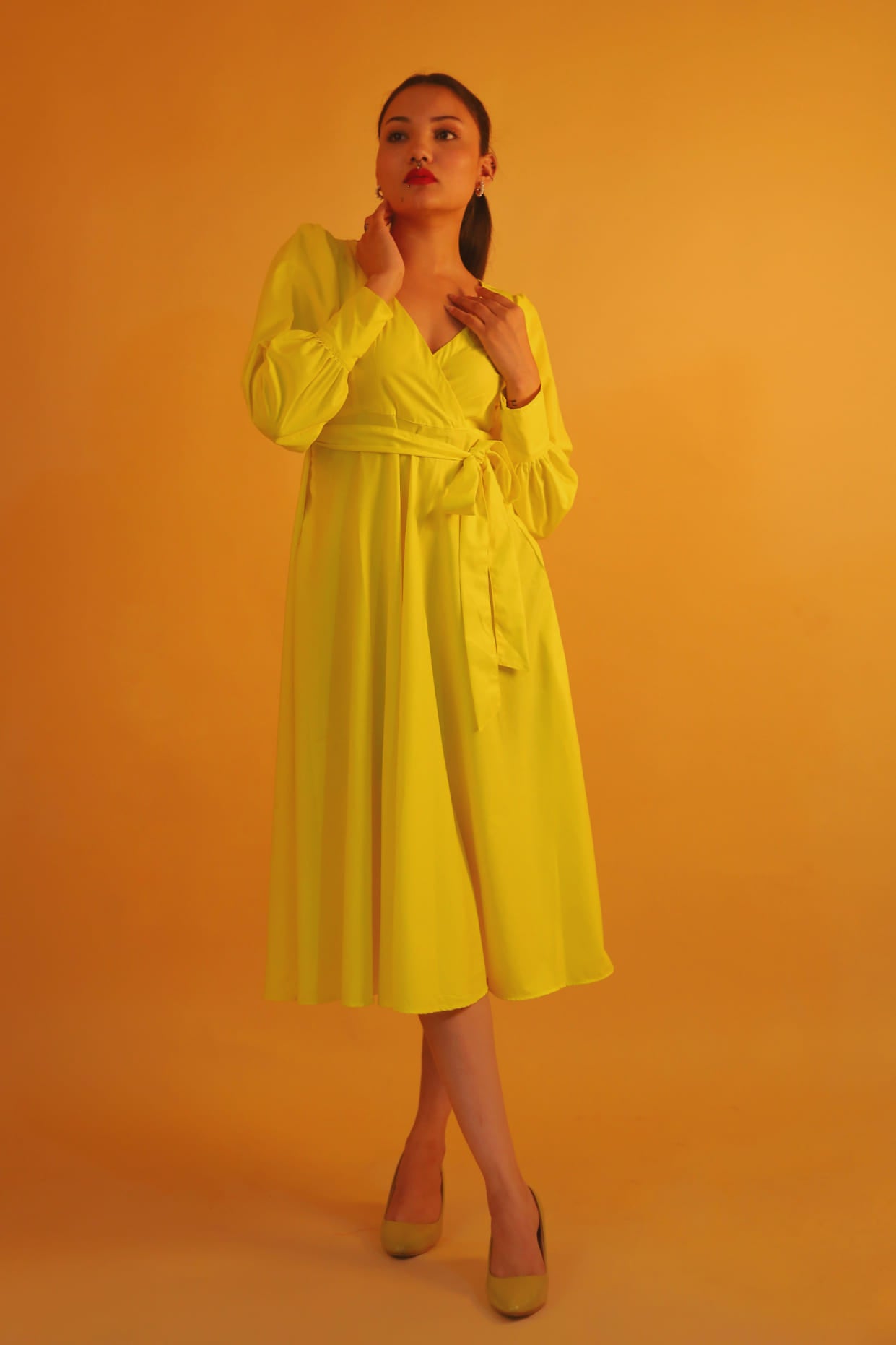 Citrus Lemon Dress